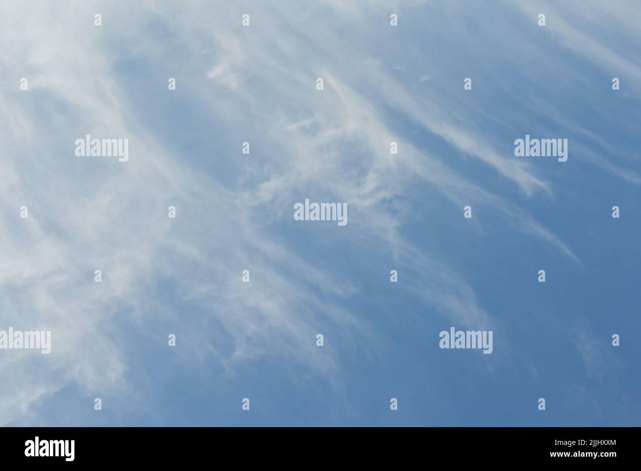 Bright light white sky clouds soft weather nature background wind Stock ...