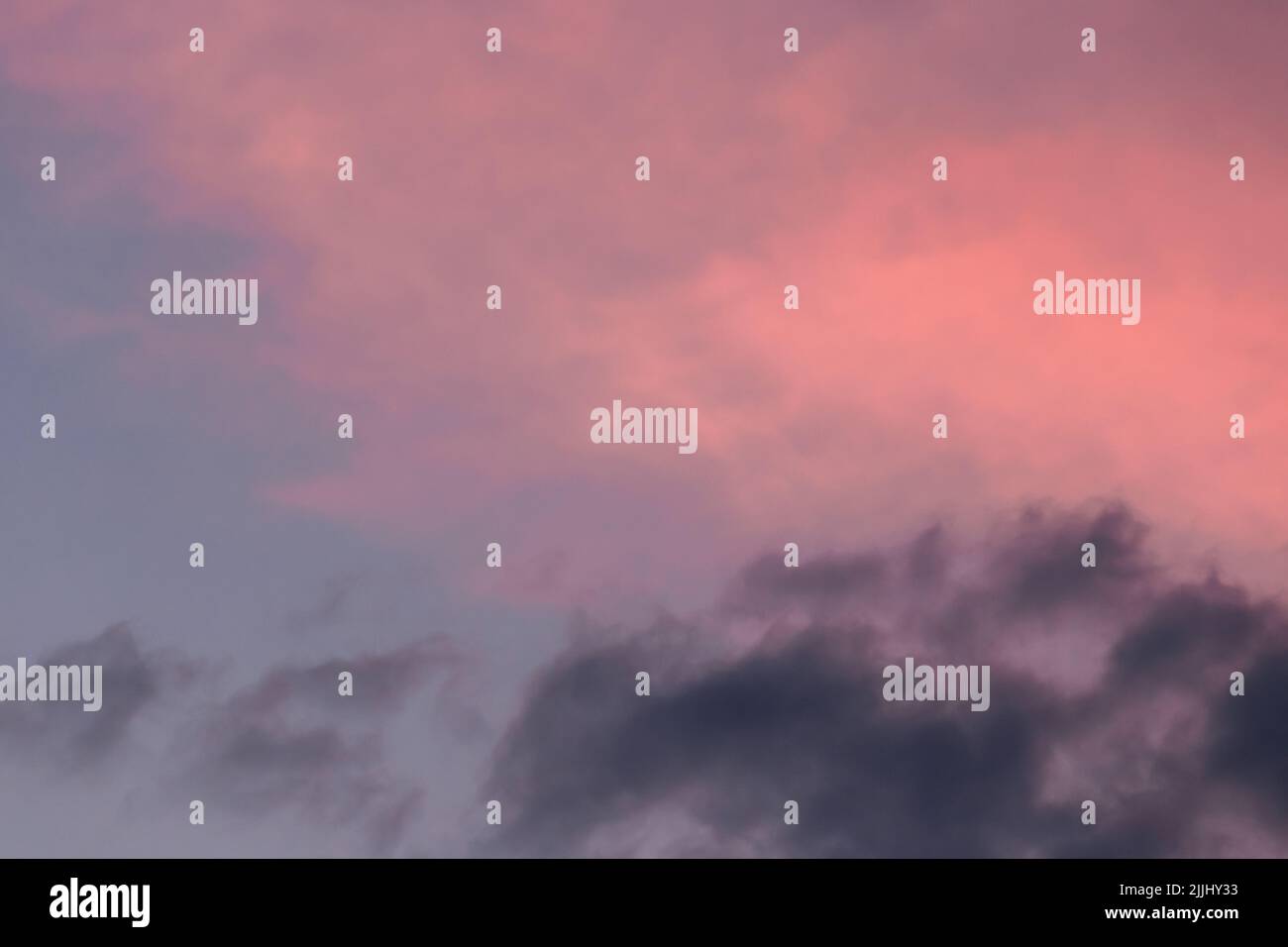 Pink color sky cloud background atmosphere wind evening landscape ...