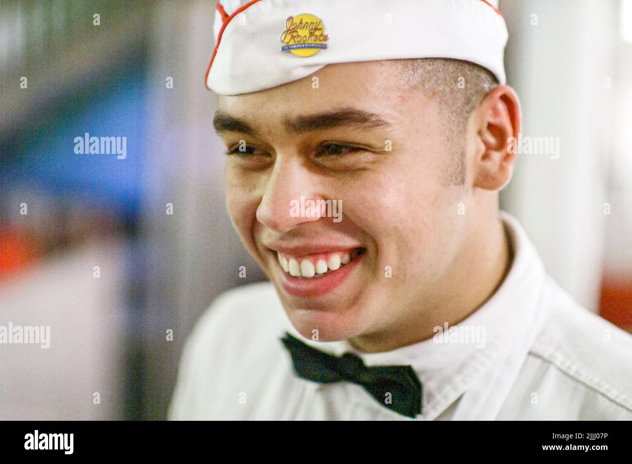 Miami Beach Florida,South Beach,Ocean Drive,Johnny Rocket's,restaurant ...