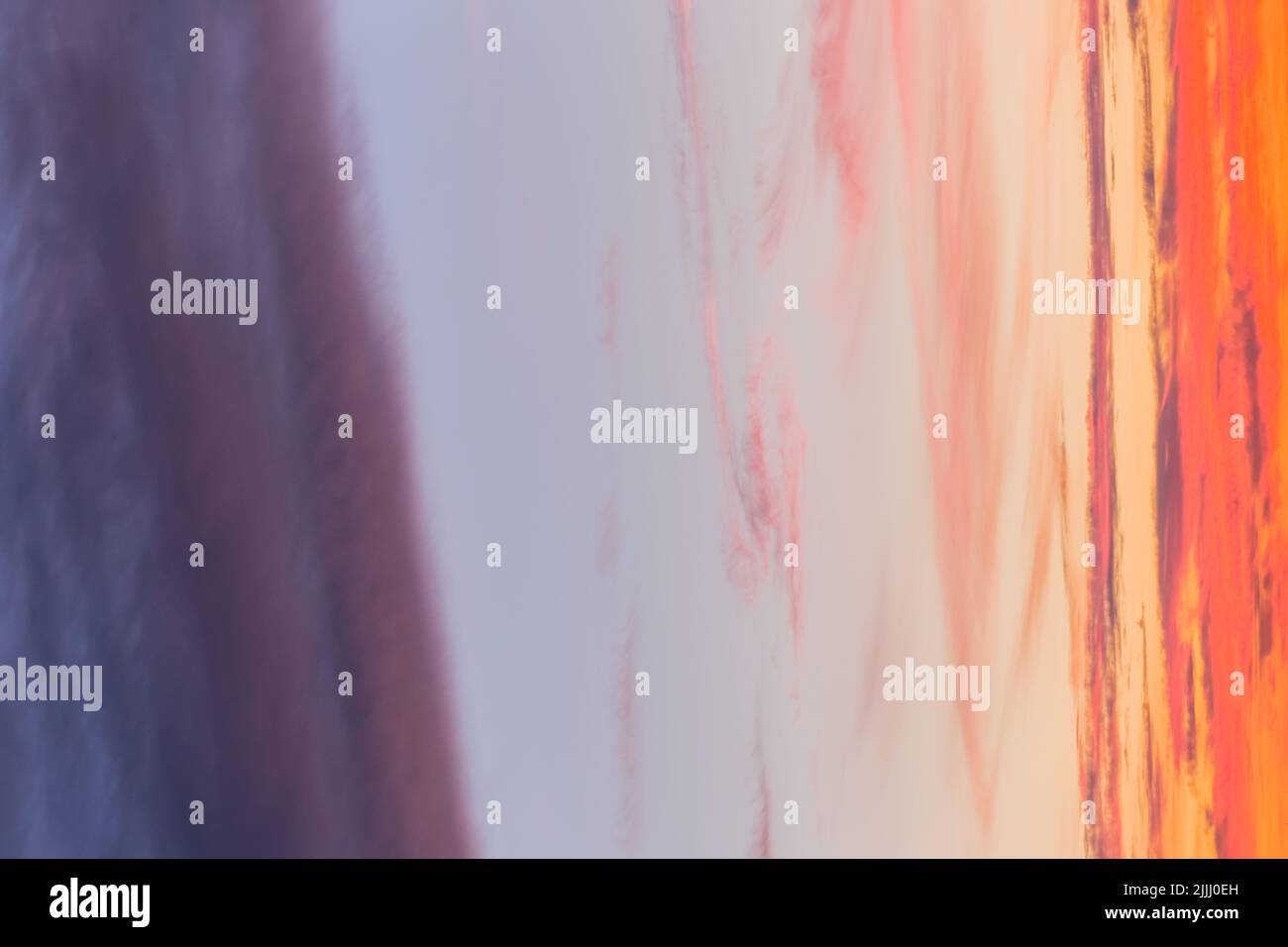 Dark evening colored clouds sunset sky natural background beautiful ...