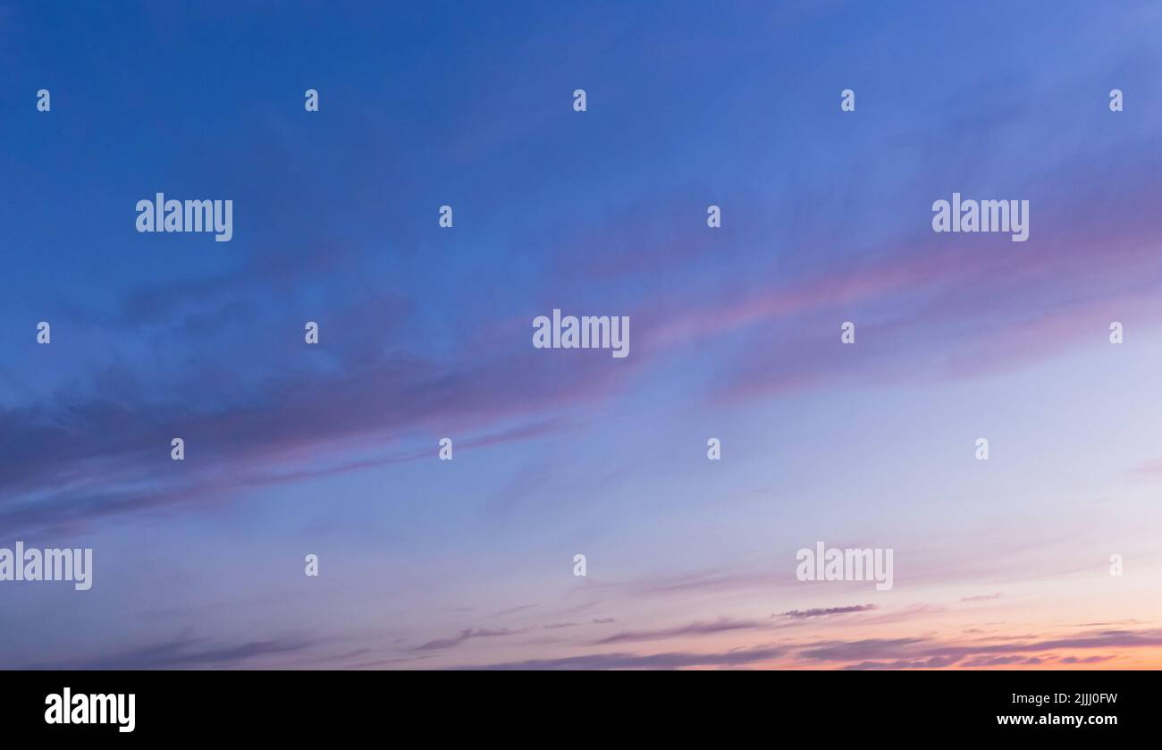 Evening sky background beautiful hi-res stock photography and images ...