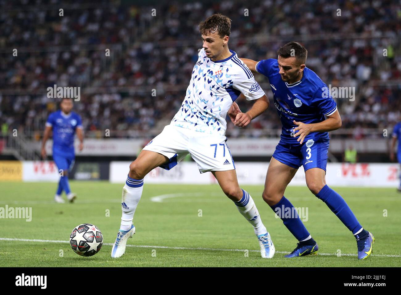Skopje, North Macedonia, July 26, 2022. UEFA Champions league Second ...