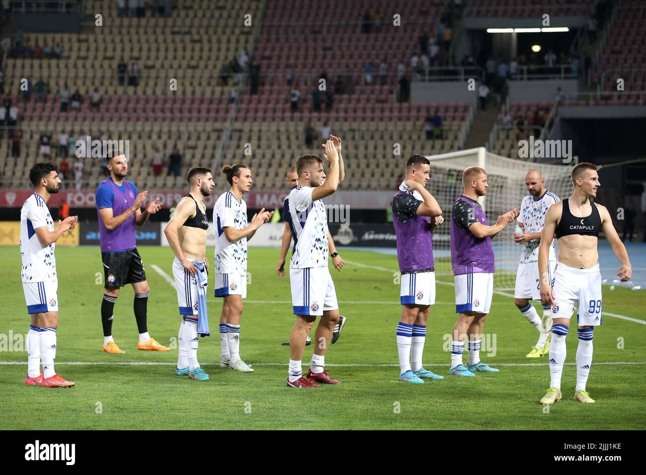 Skopje, North Macedonia, July 26, 2022. UEFA Champions league Second ...