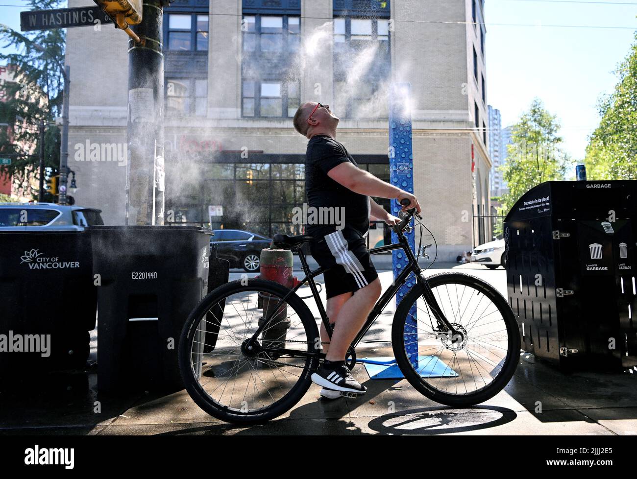 Misting station hi-res stock photography and images - Alamy