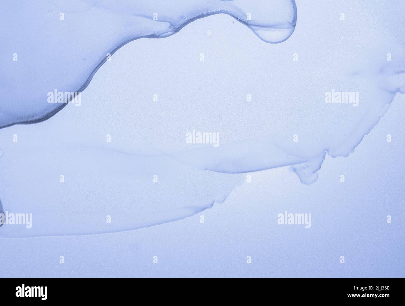 Ink Colours Mix Water. Fluid Flow Illustration. Blue Marble Painting ...