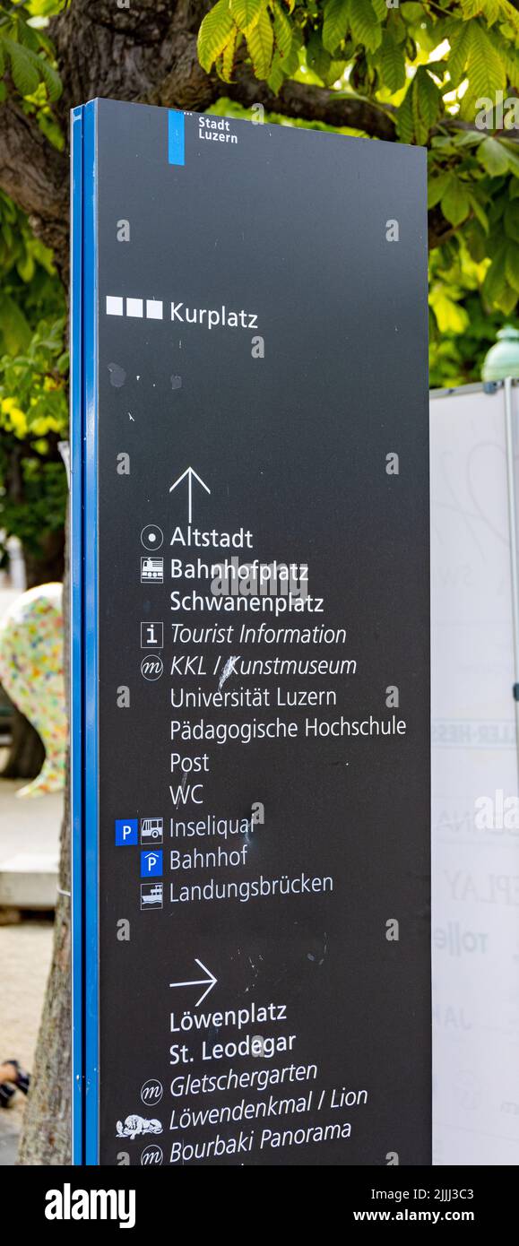 Direction sign old church hi-res stock photography and images - Alamy