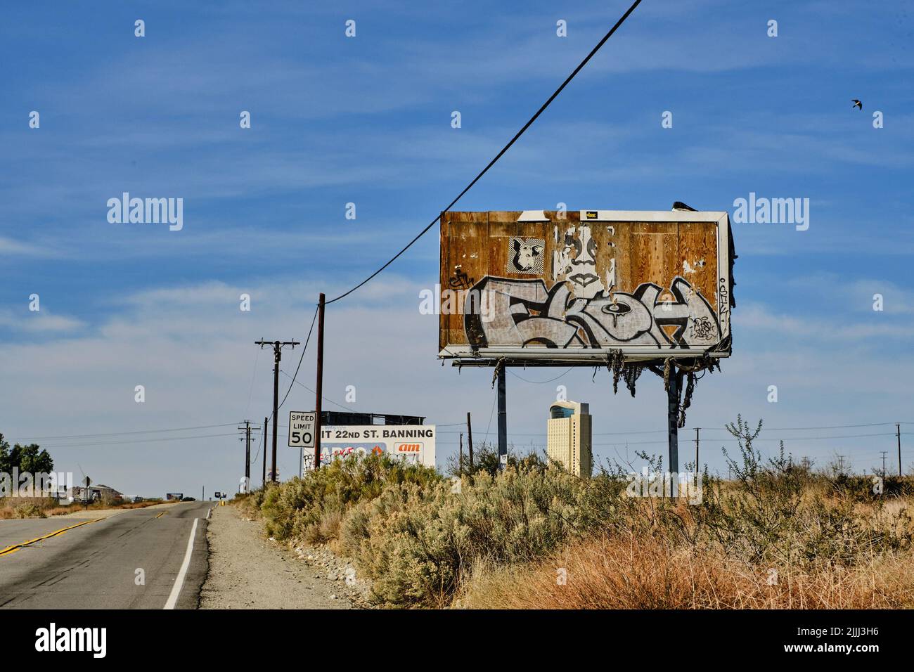 Billboards at roadside hi-res stock photography and images - Alamy