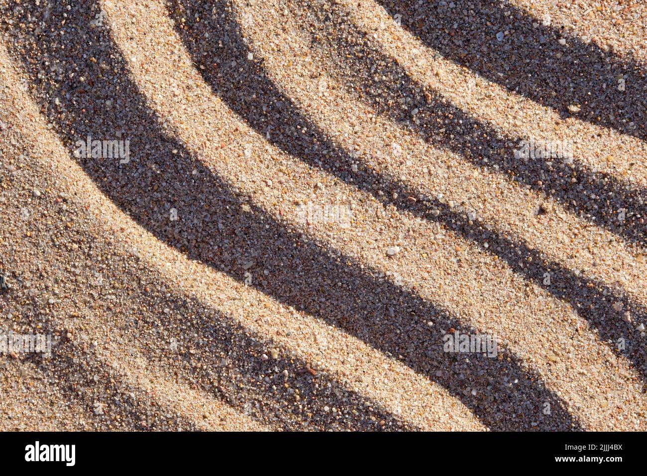 Wavy pattern of natural beach sand background for summer designs Stock ...