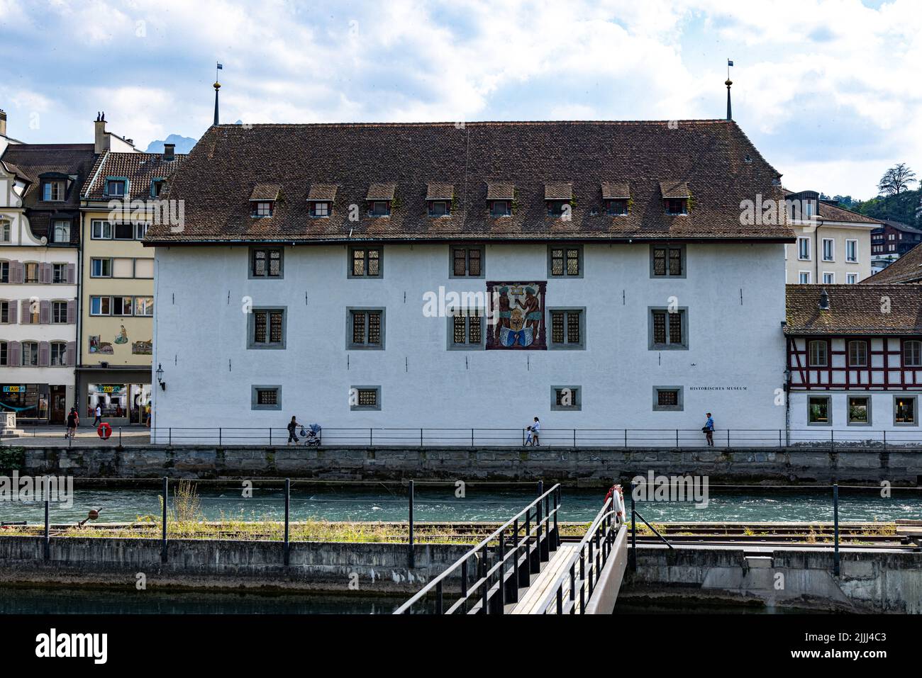 Historical Museum in Lucerne Switzerland - LUCERNE, SWITZERLAND - JULY ...