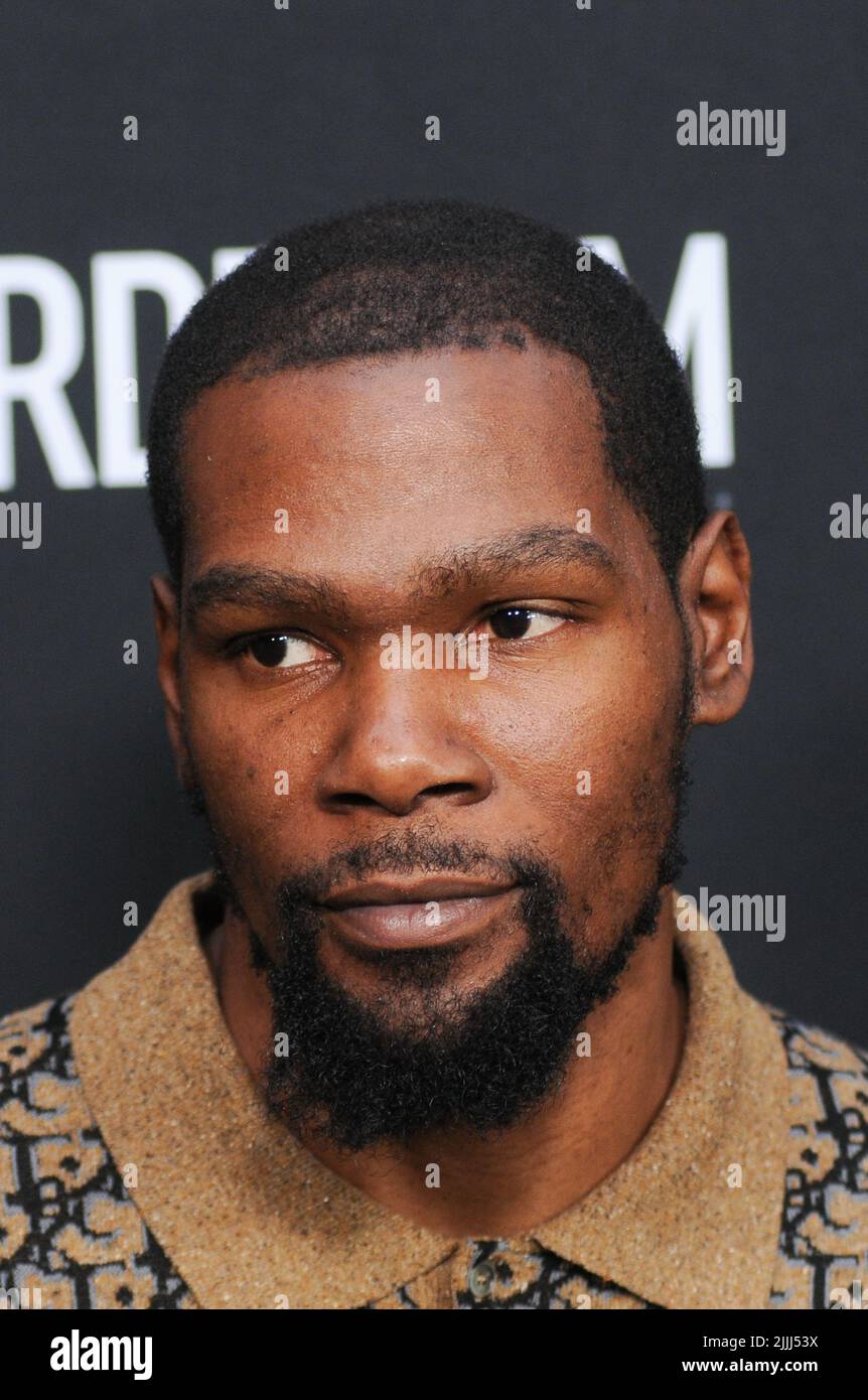 Kevin Durant attends the 'NYC Point Gods' Film Premiere at the Midnight ...