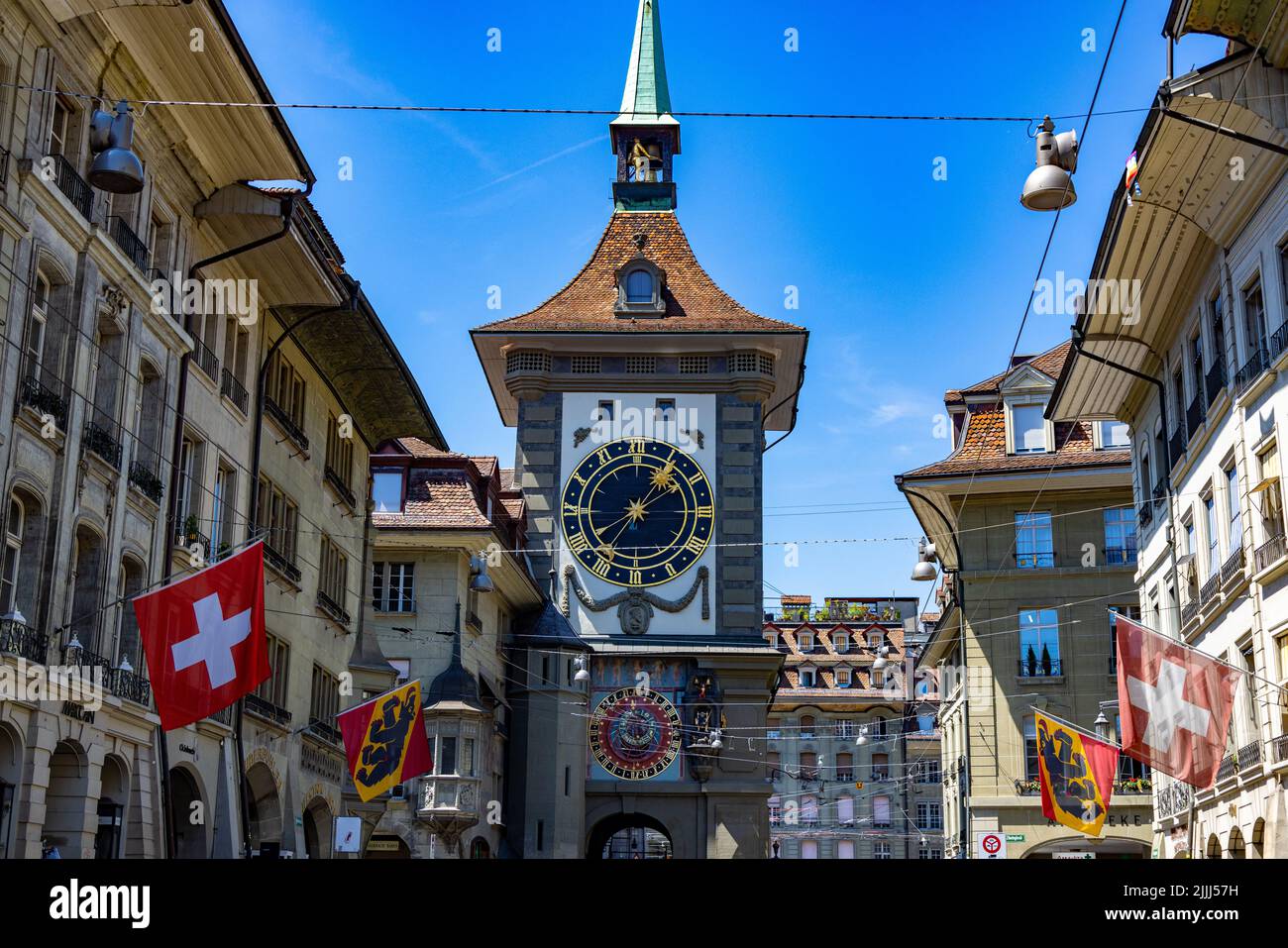 Most famous icon of the old town of Bern - the clock tower - BERN ...