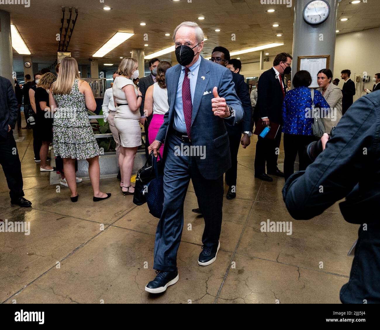Washington, United States. 26th July, 2022. U.S. Senator Tom Carper (D ...