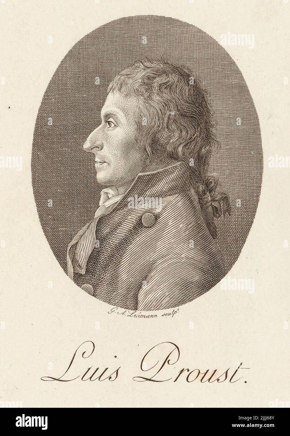 Joseph Louis Proust, French chemist Stock Photo - Alamy