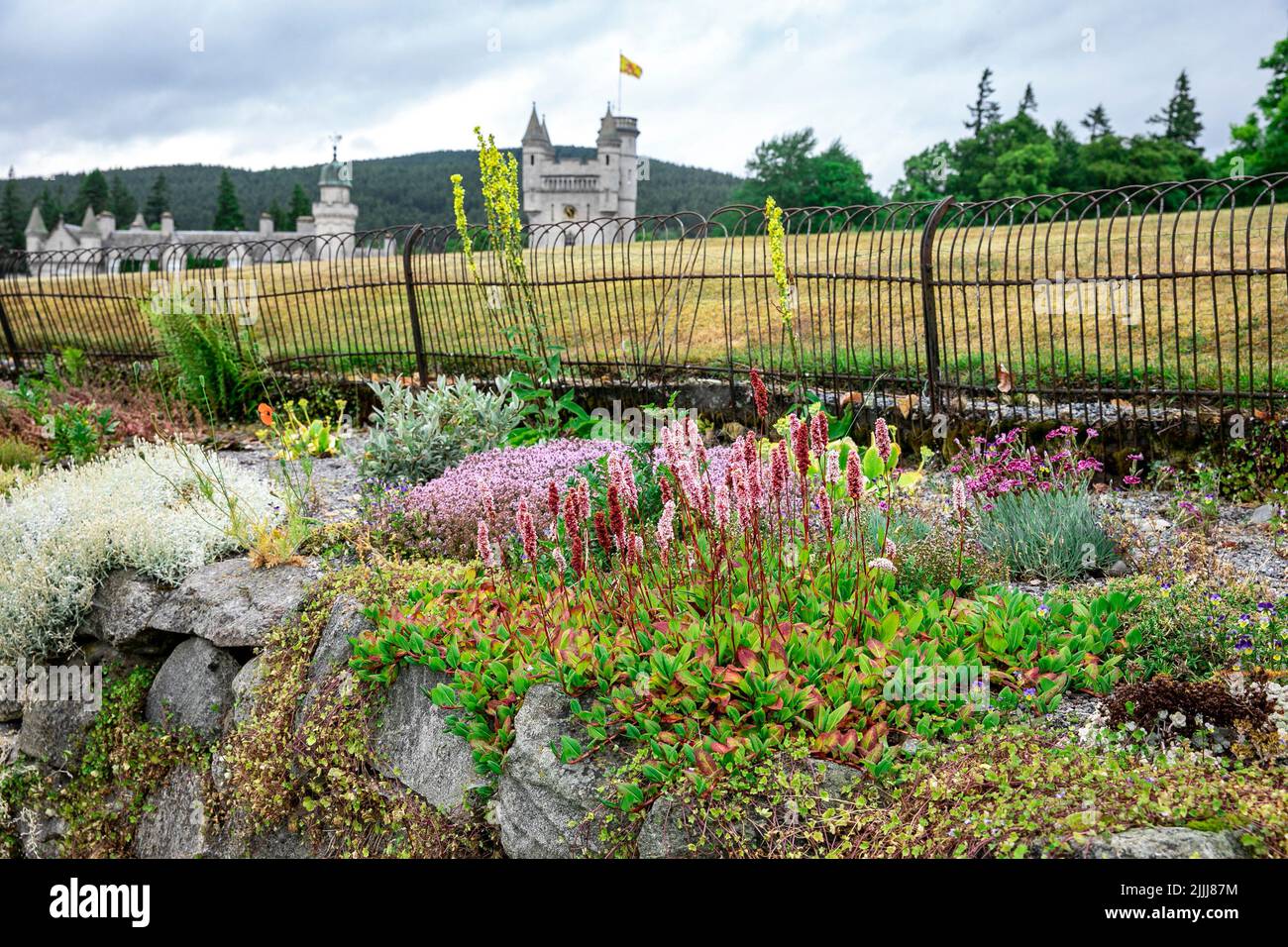 Balmoral Castle, private Royal Family residence in Aberdeenshire ...