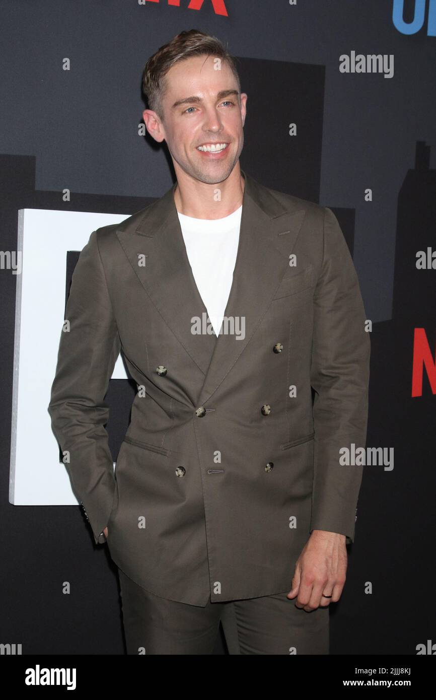 New York, NY, USA. 26th July, 2022. Nick Rouleau at the Netflix ...