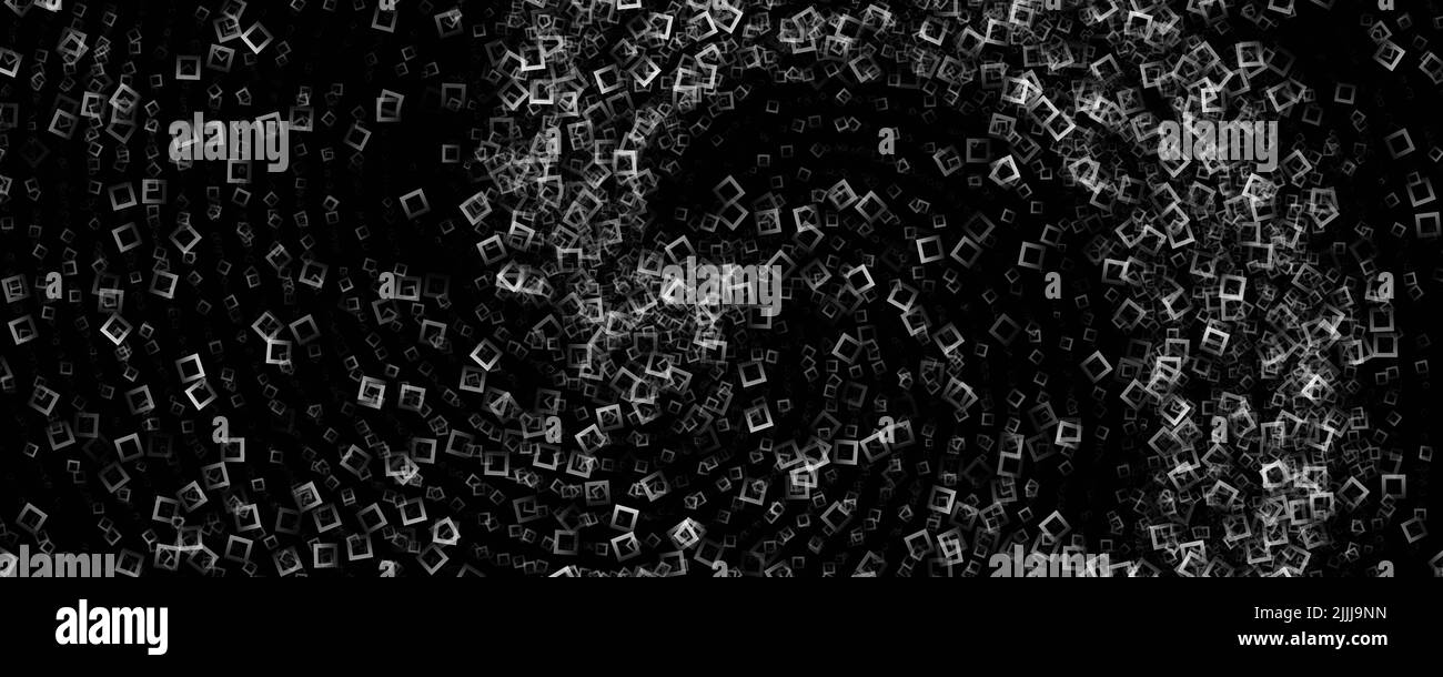 Magical abstract square panorama background design illustration Stock ...