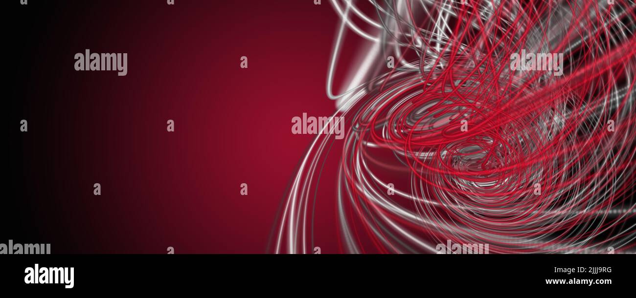 Powerful particle stripe panorama background design illustration Stock ...