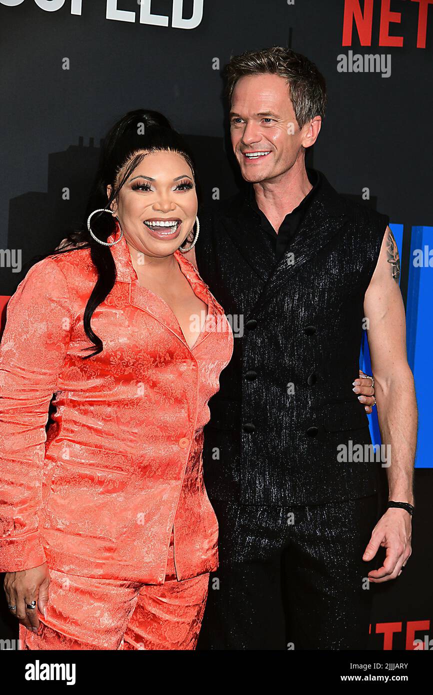 New York, US, 26/07/2022, Tisha Campbell and Neil Patrick Harris attend ...