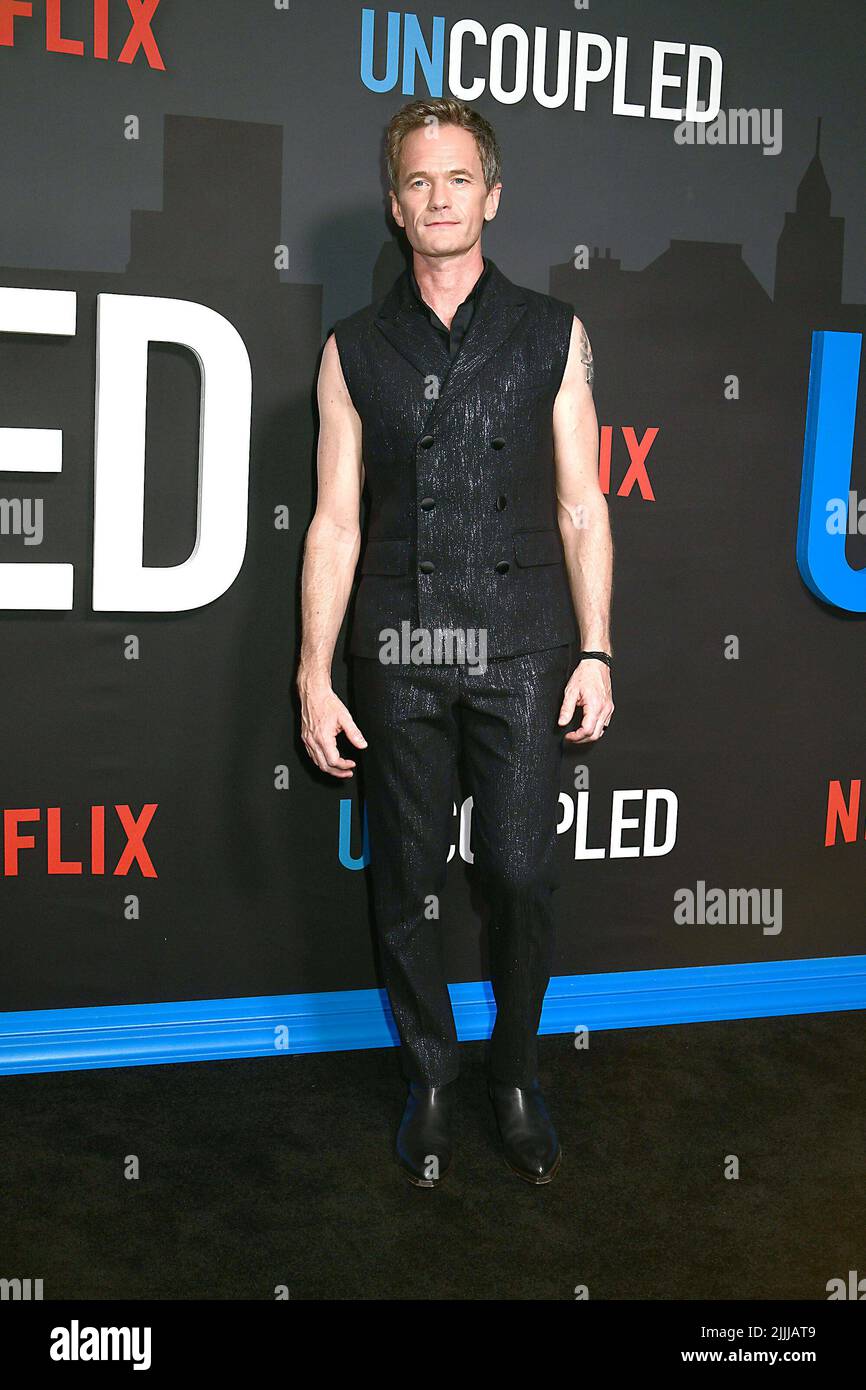 New York, US, 26/07/2022, Neal Patrick Harris attends the New York ...