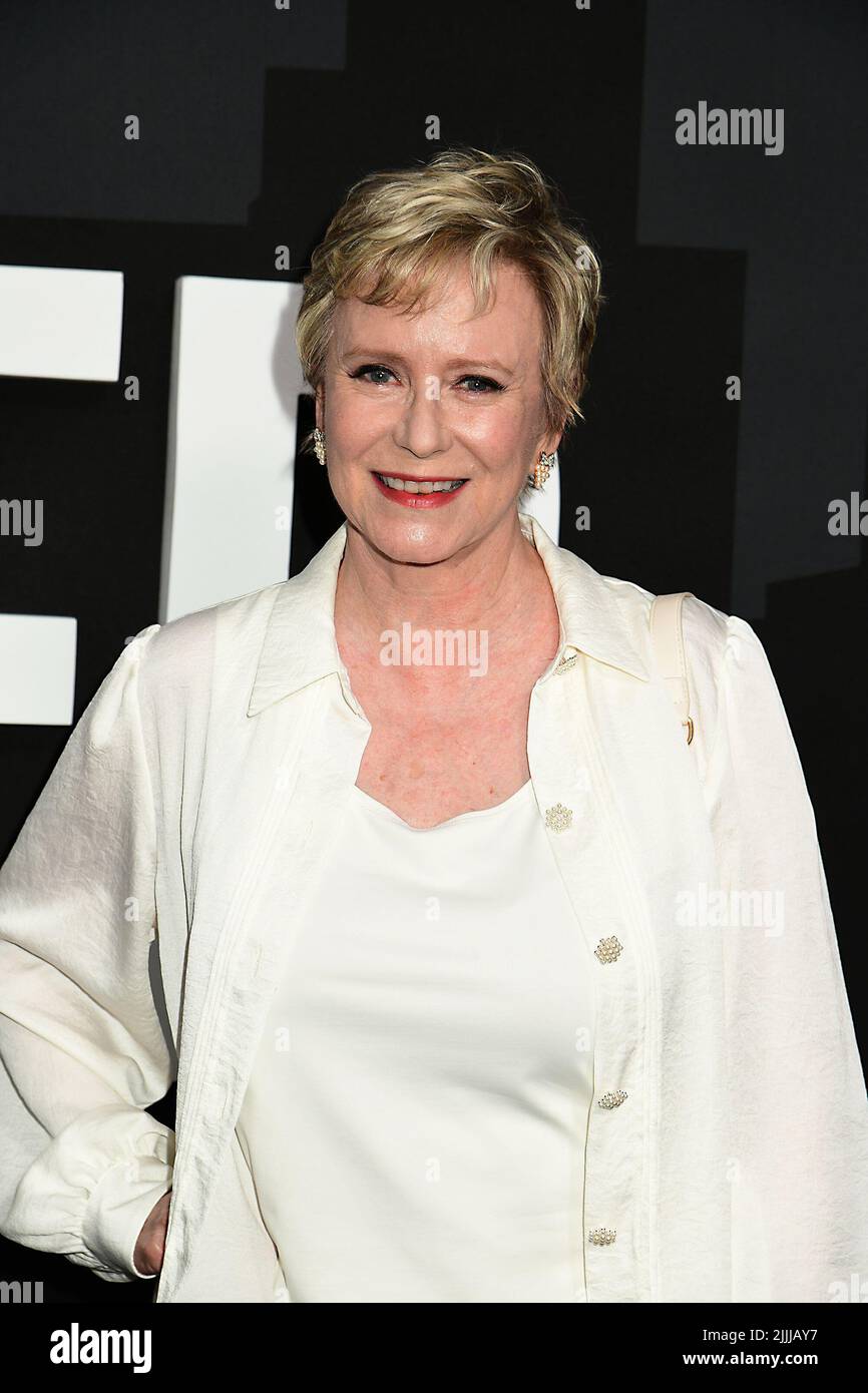Eve Plumb attends the New York Premiere of Netflix's "Uncoupled" on ...