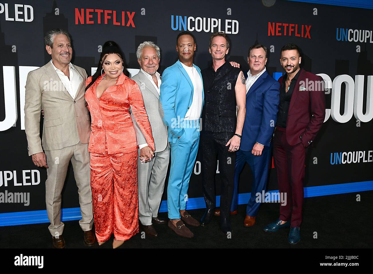 Darren Star, Tisha Campbell, Jeffrey Richman, Emerson Brooks, Neil ...