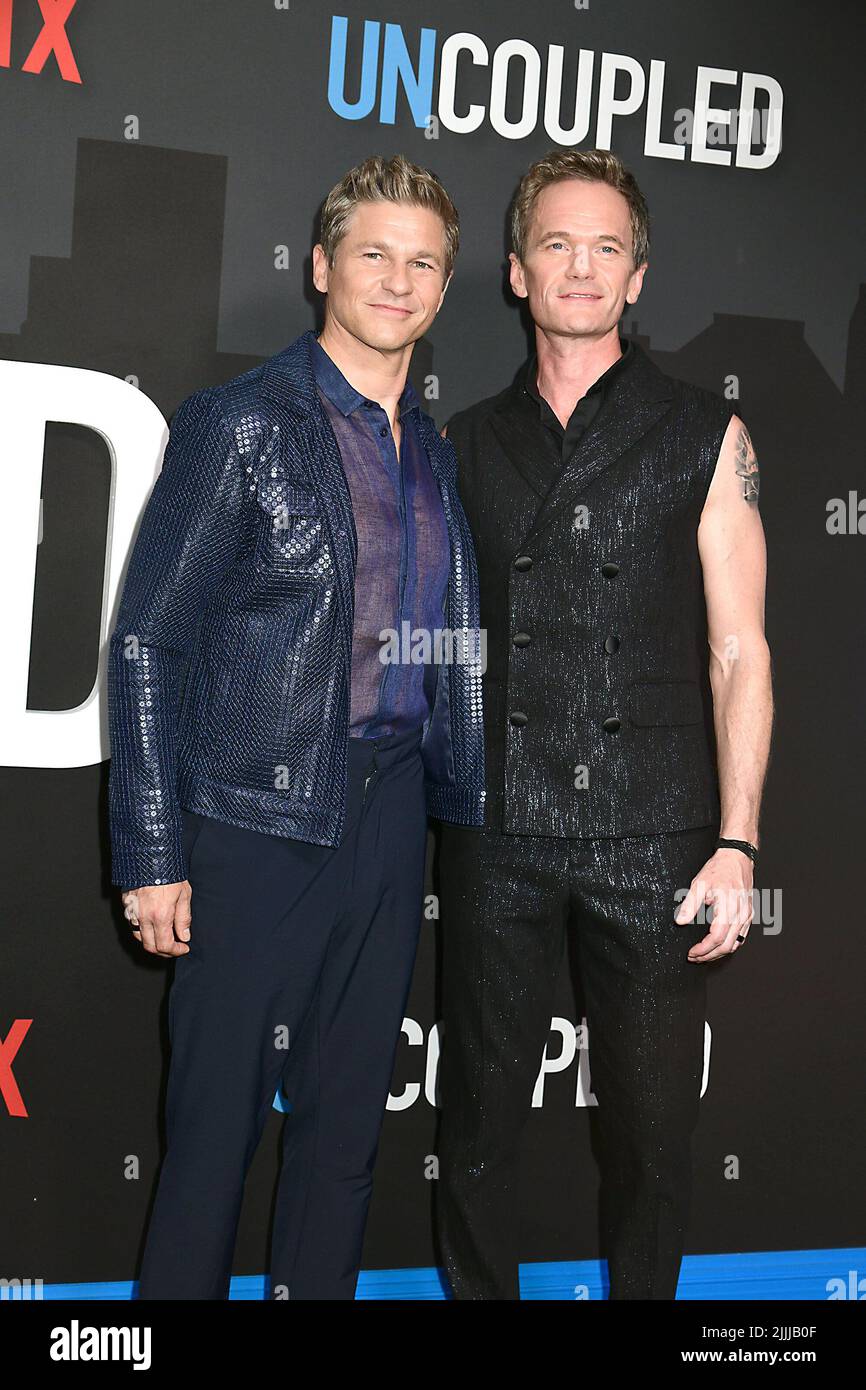Neal Patrick Harris and husband David Burtka attend the New York ...