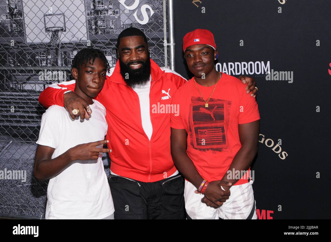 God Shammgod attends the 'NYC Point Gods' Film Premiere at the Midnight ...
