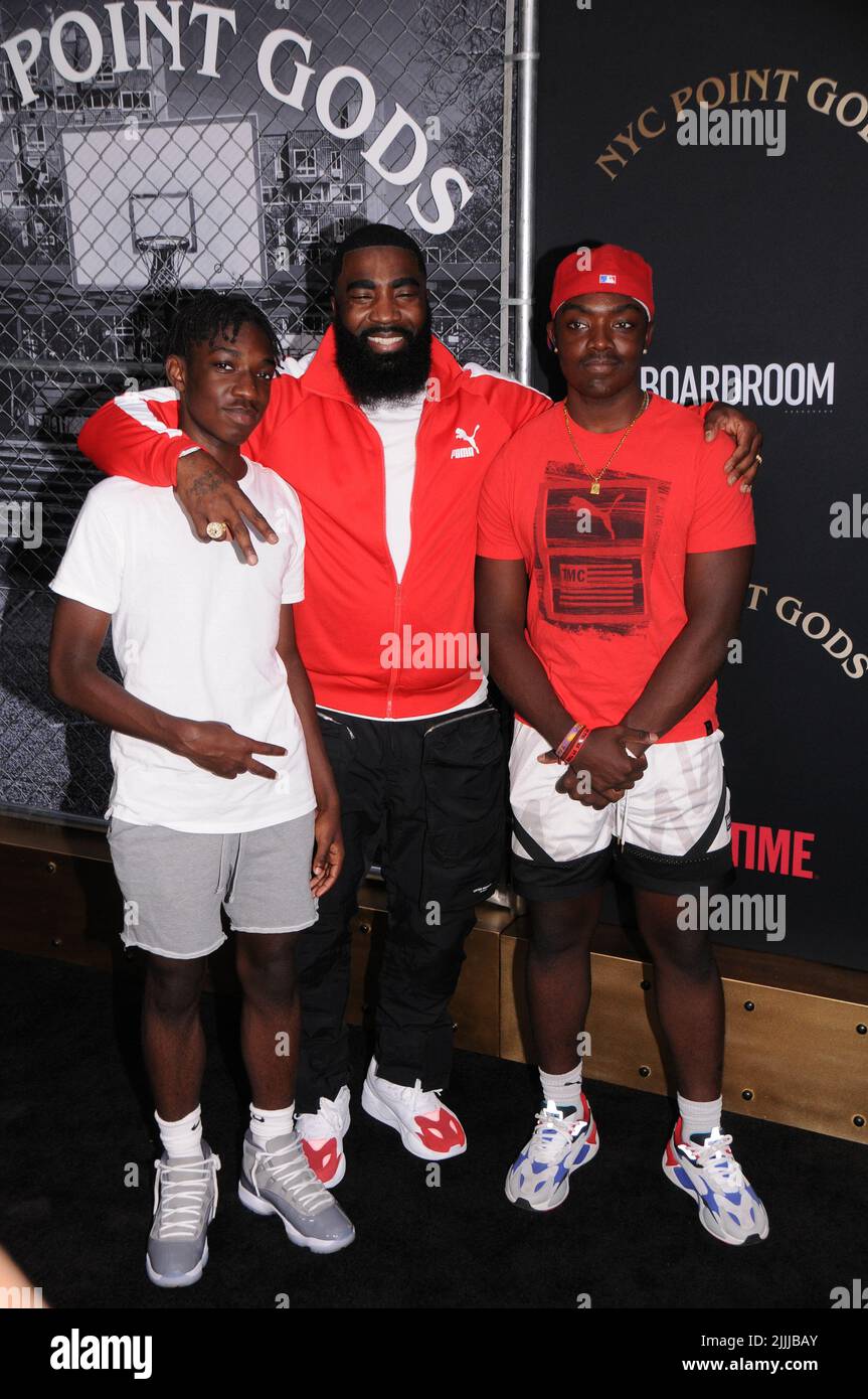 God Shammgod attends the 'NYC Point Gods' Film Premiere at the Midnight ...