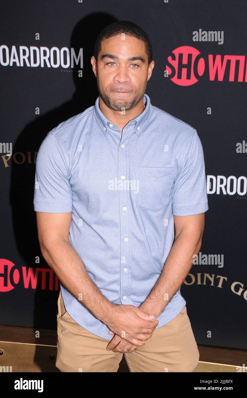 Andre Barrett attends the 'NYC Point Gods' Film Premiere at the ...