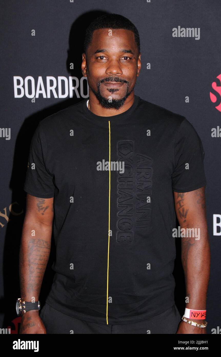 Kareem Reid attends the 'NYC Point Gods' Film Premiere at the Midnight ...