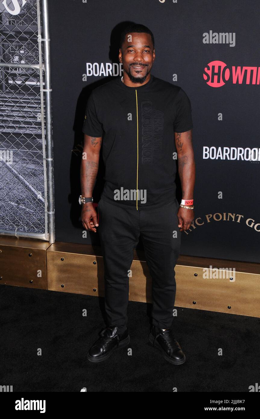 Kareem Reid attends the 'NYC Point Gods' Film Premiere at the Midnight ...
