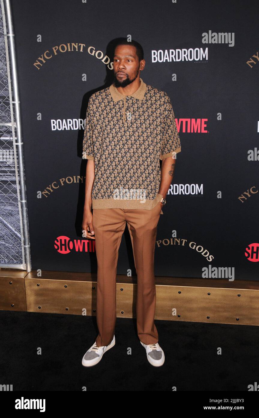 Kevin Durant attends the 'NYC Point Gods' Film Premiere at the Midnight ...