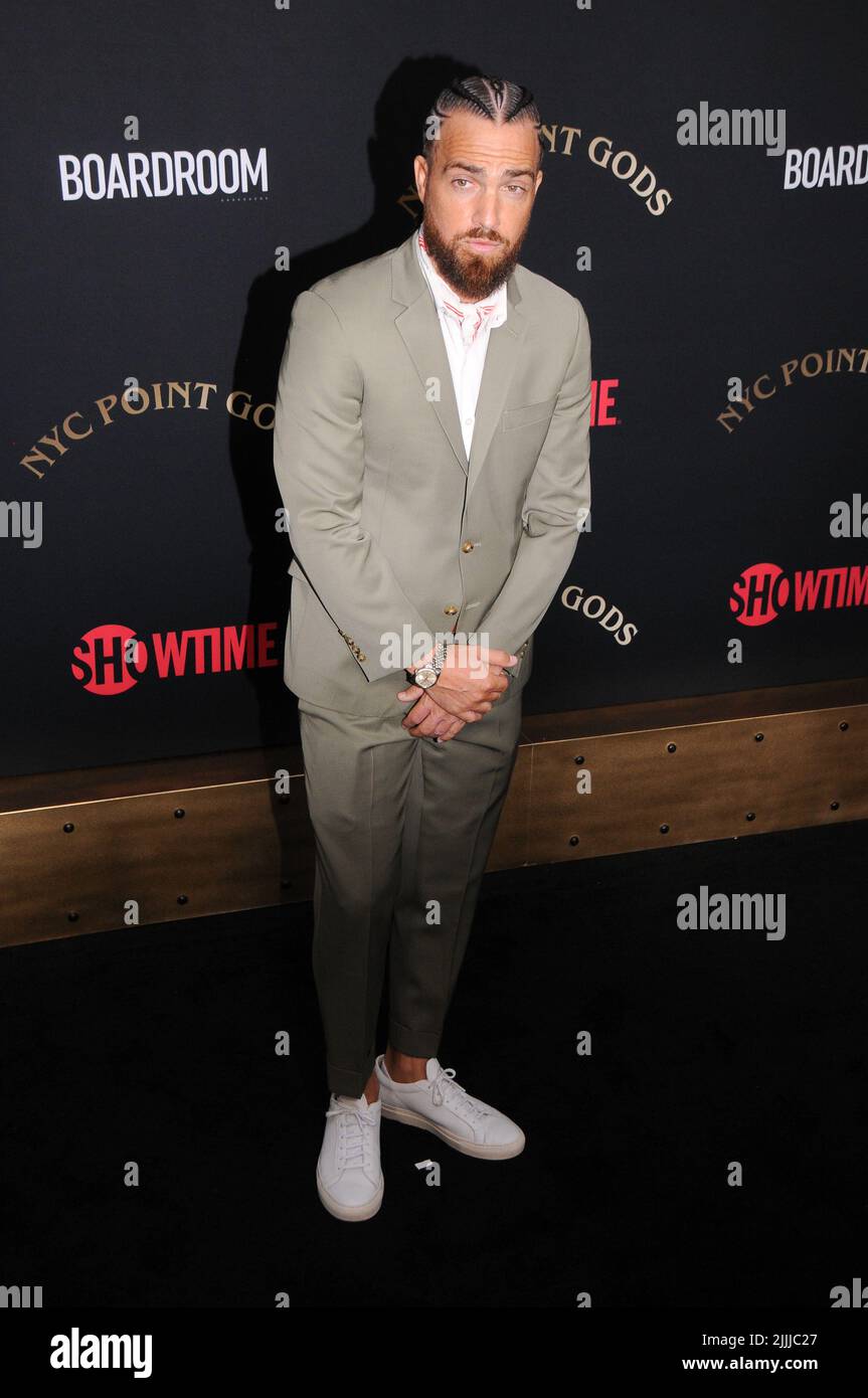 Sam Eliad attends the 'NYC Point Gods' Film Premiere at the Midnight ...
