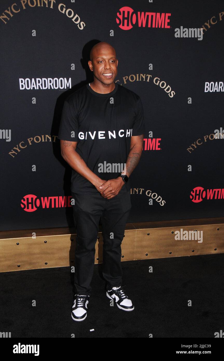 Taliek Brown attends the 'NYC Point Gods' Film Premiere at the Midnight ...
