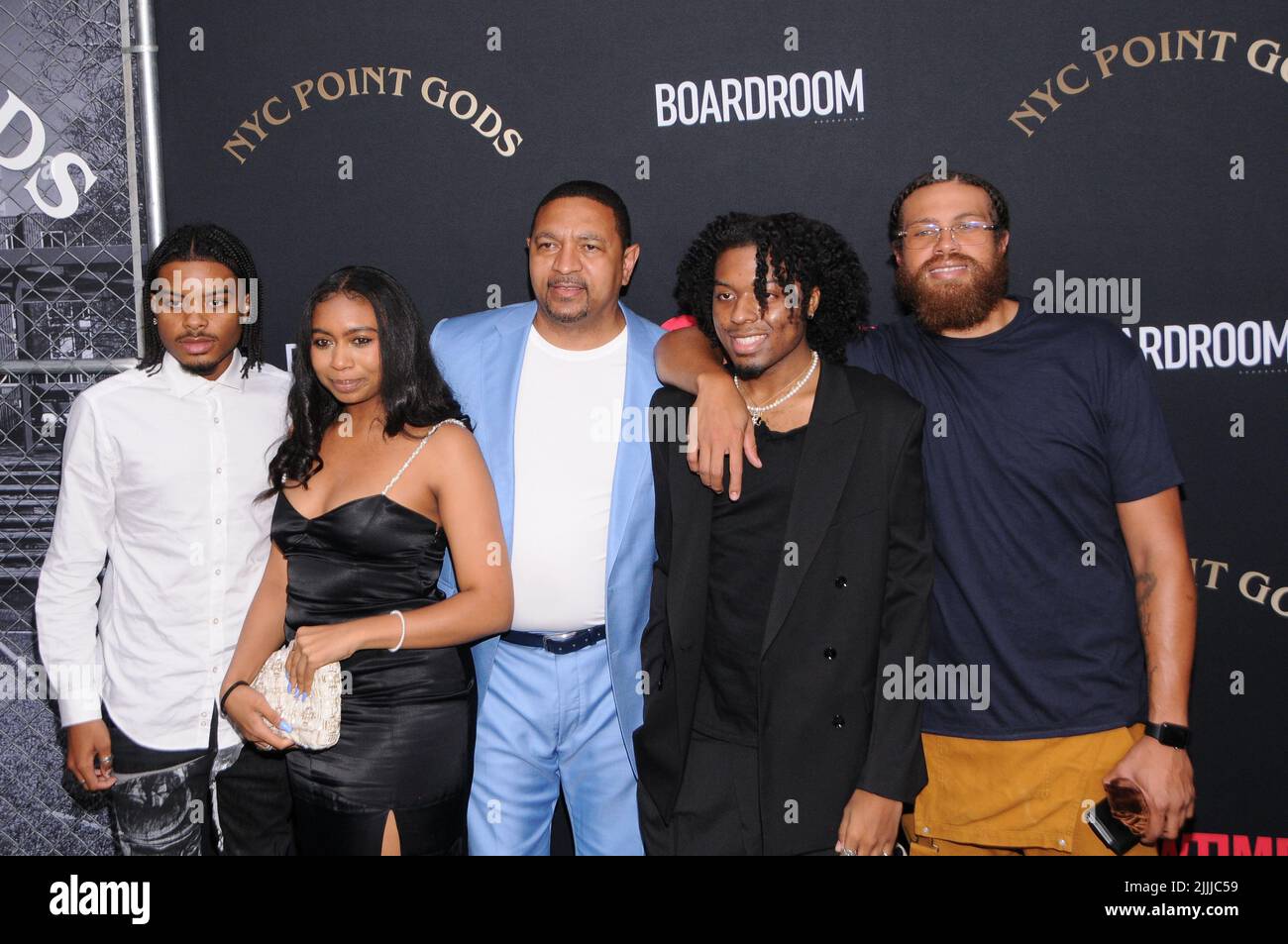 Mark Jackson attends the 'NYC Point Gods' Film Premiere at the Midnight ...