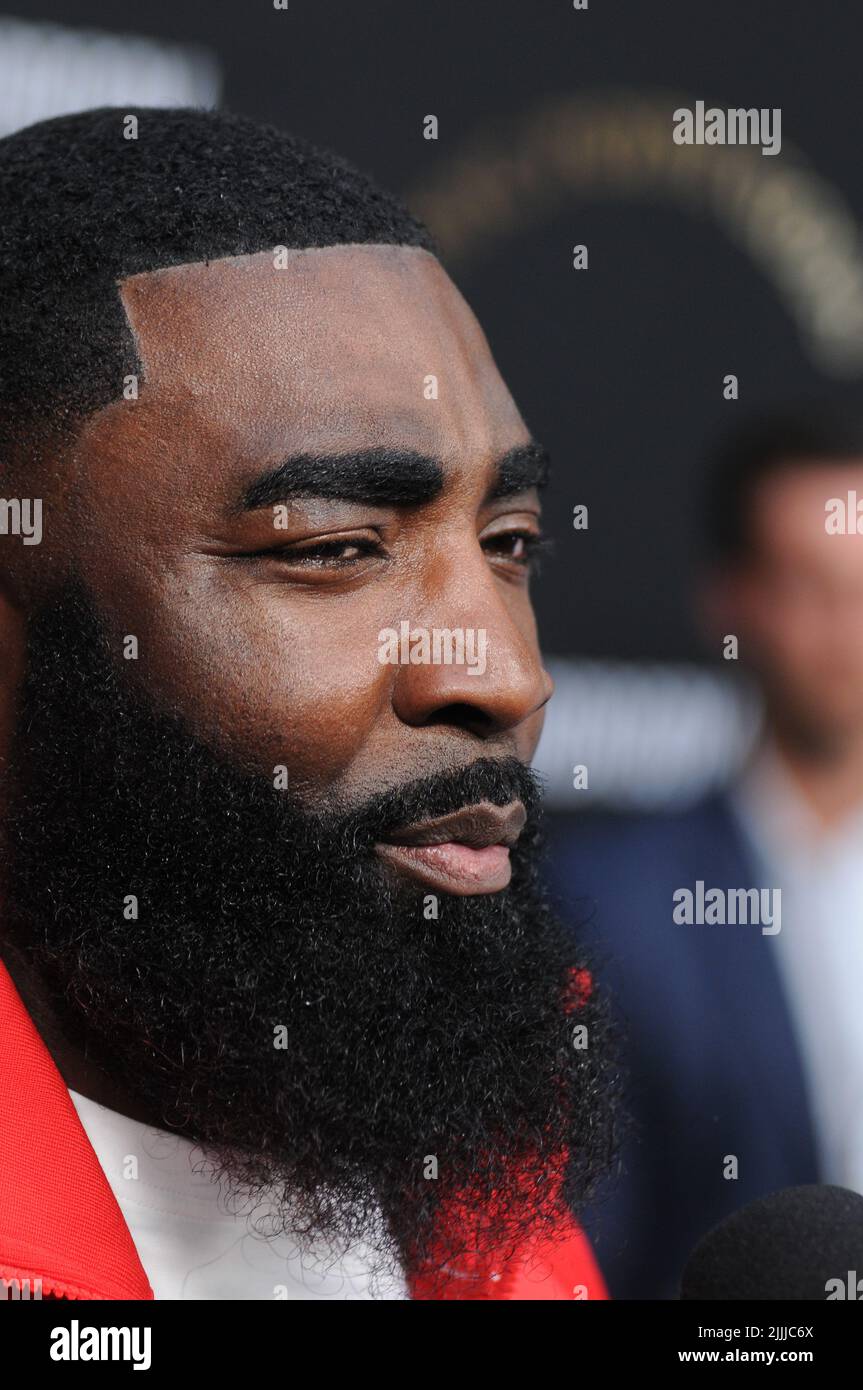 New York, USA. 26th July, 2022. God Shammgod attends the 'NYC Point ...