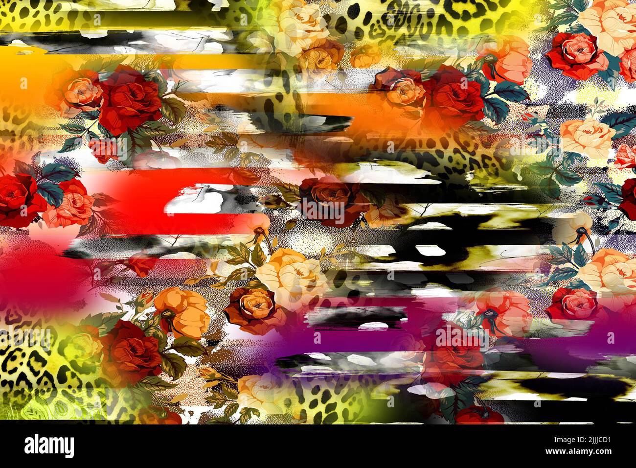 Colorful fashion print designs.Fabric fashion pattern.Textile print ...