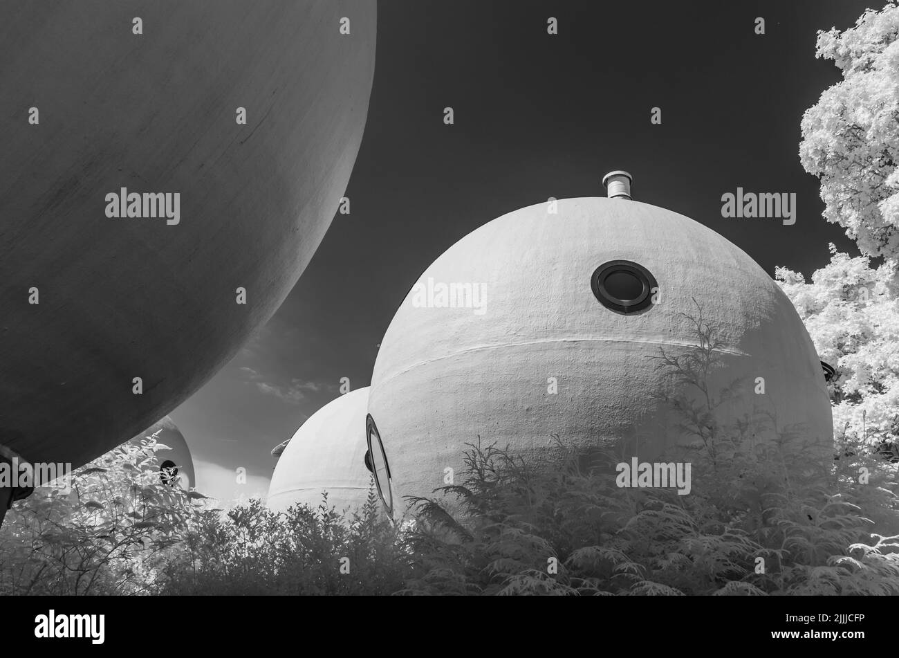 s-hertogenbosch, netherlands, 14 july 2014, spherical houses ...