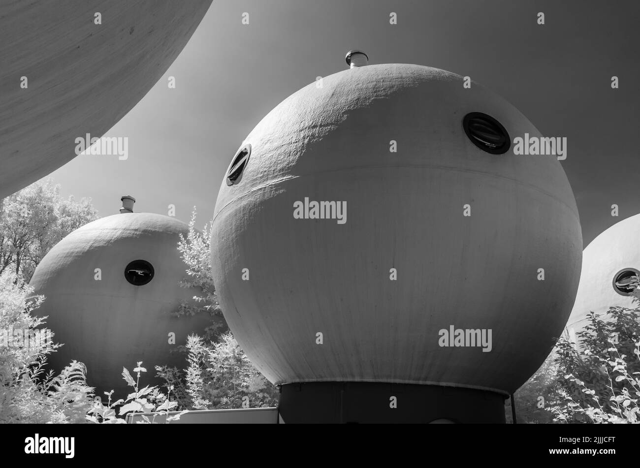 s-hertogenbosch, netherlands, 14 july 2014, spherical houses ...