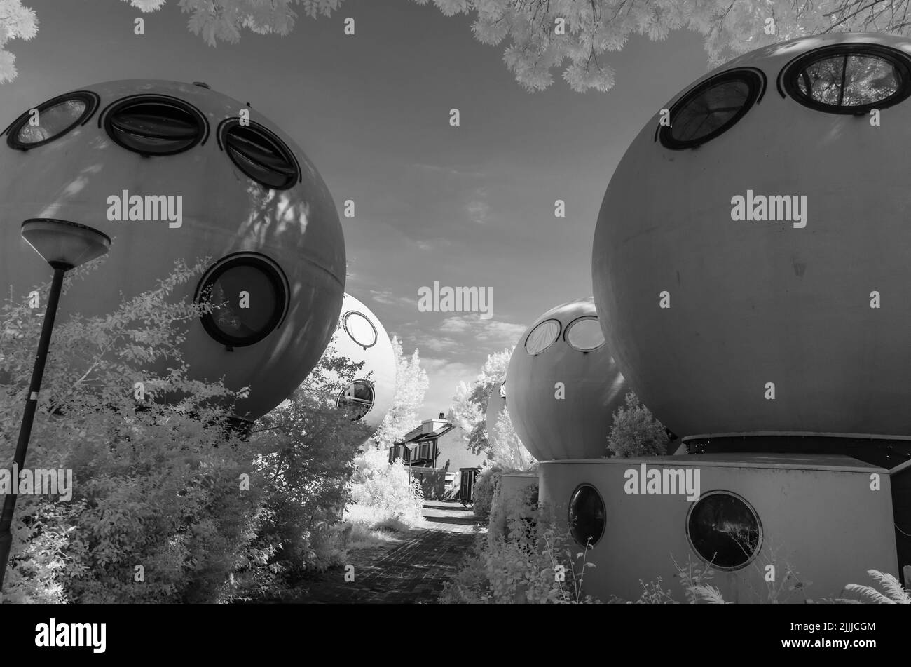 s-hertogenbosch, netherlands, 14 july 2014, spherical houses ...