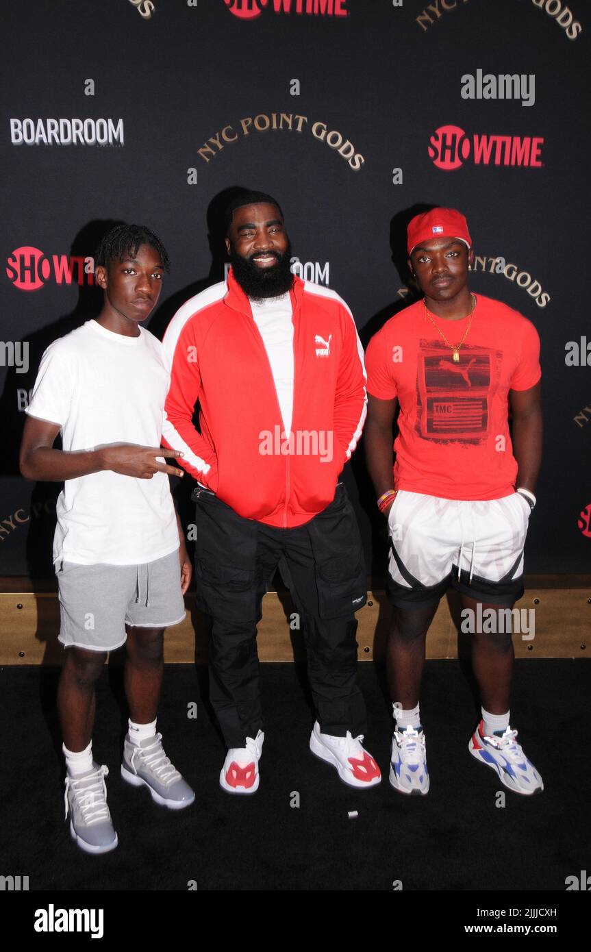 New York, USA. 26th July, 2022. God Shammgod attends the 'NYC Point ...