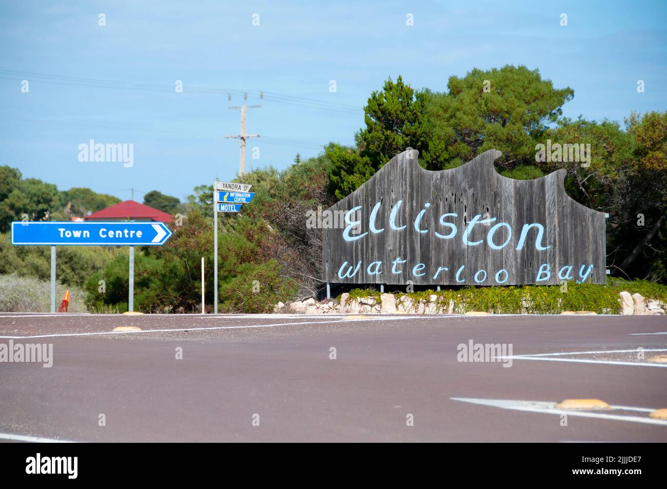 Town of Elliston - South Australia Stock Photo - Alamy