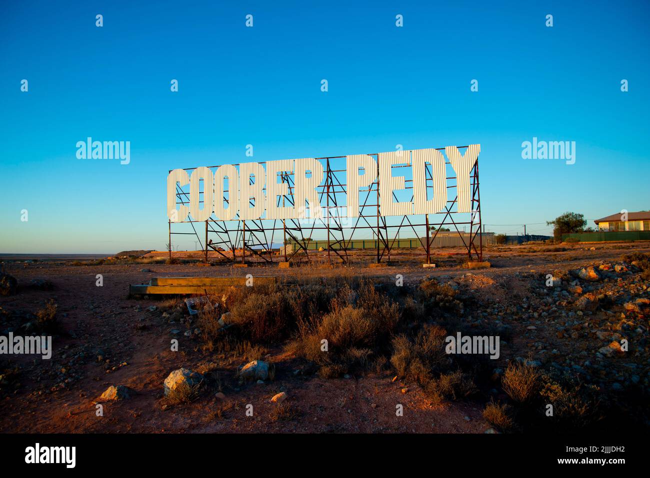 Town of Coober Pedy - Australia Stock Photo - Alamy