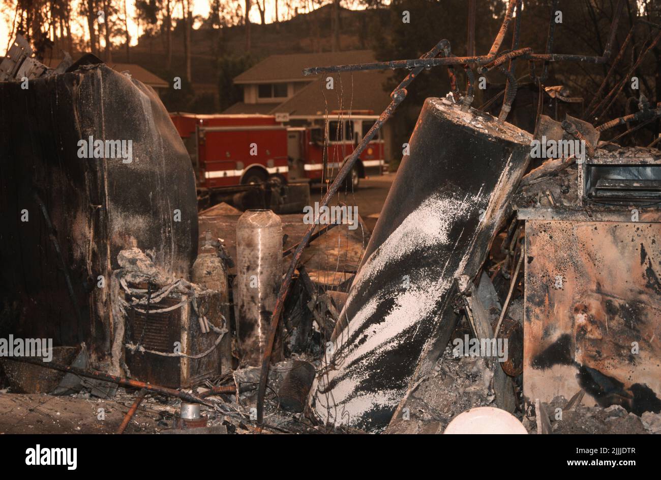 Wildfire damage hi-res stock photography and images - Alamy