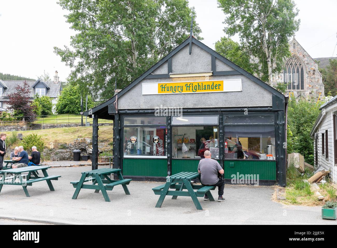 The Hungry Highlander takeaway Fish and Chips restaurant cafe in ...