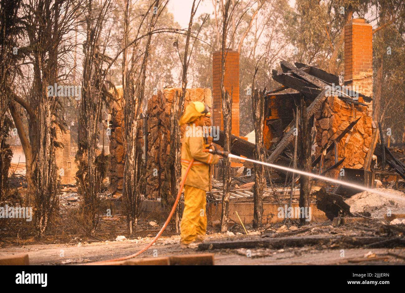 Wildfire damage hi-res stock photography and images - Alamy