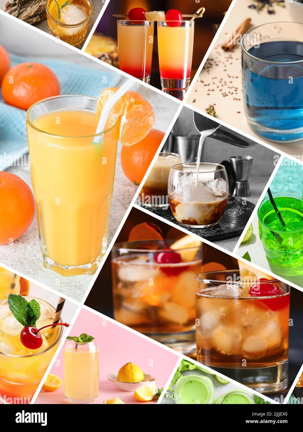 Many different cold drinks hi-res stock photography and images - Alamy