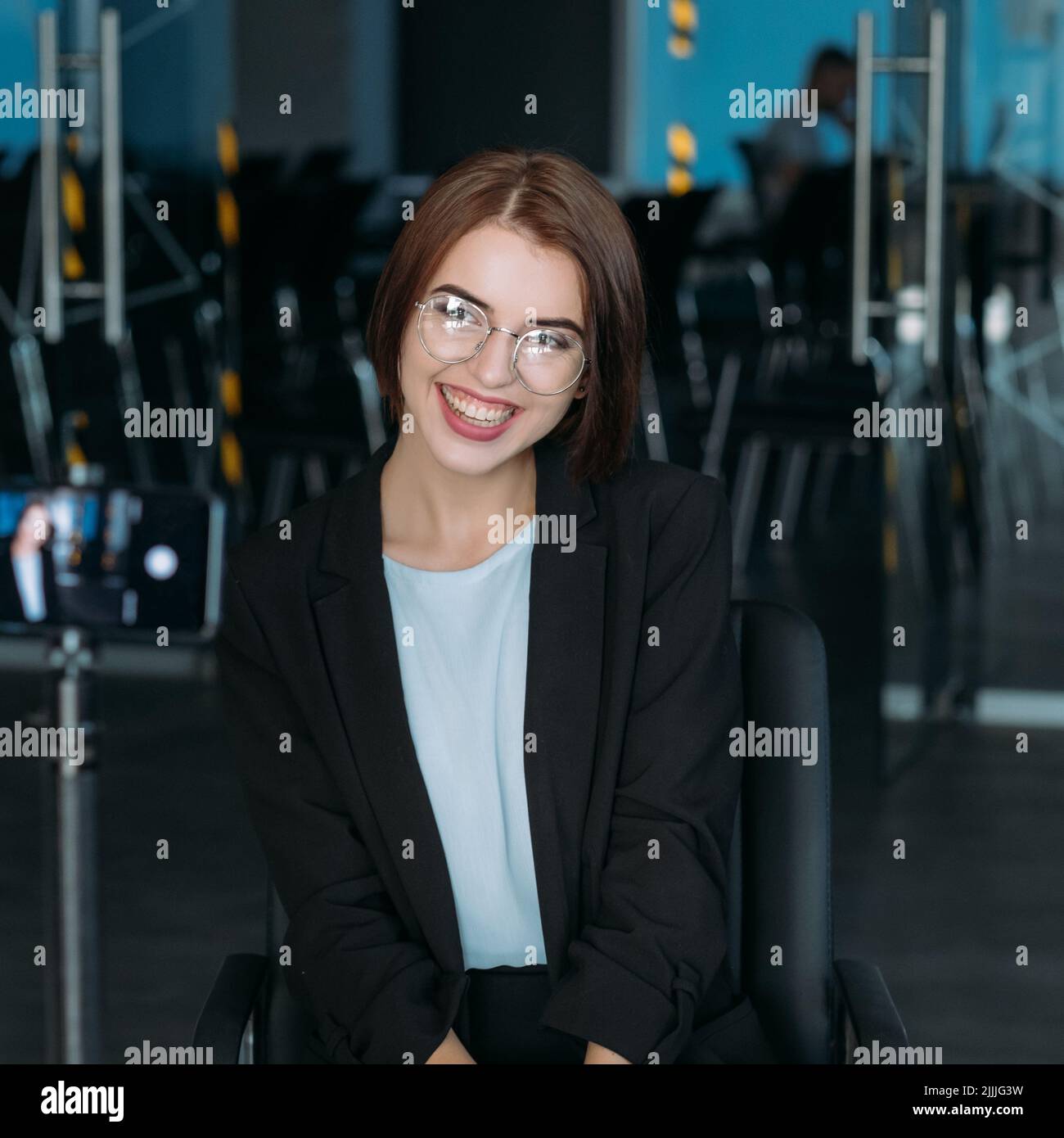 Professional camera recording social hi-res stock photography and ...