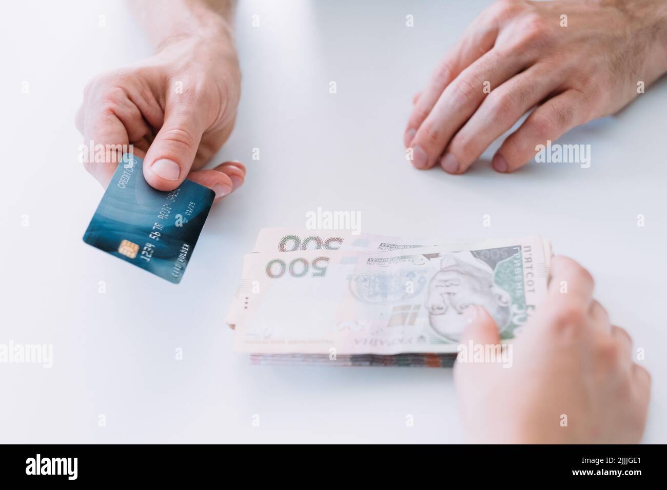business bribery corruption batch cash credit card Stock Photo - Alamy