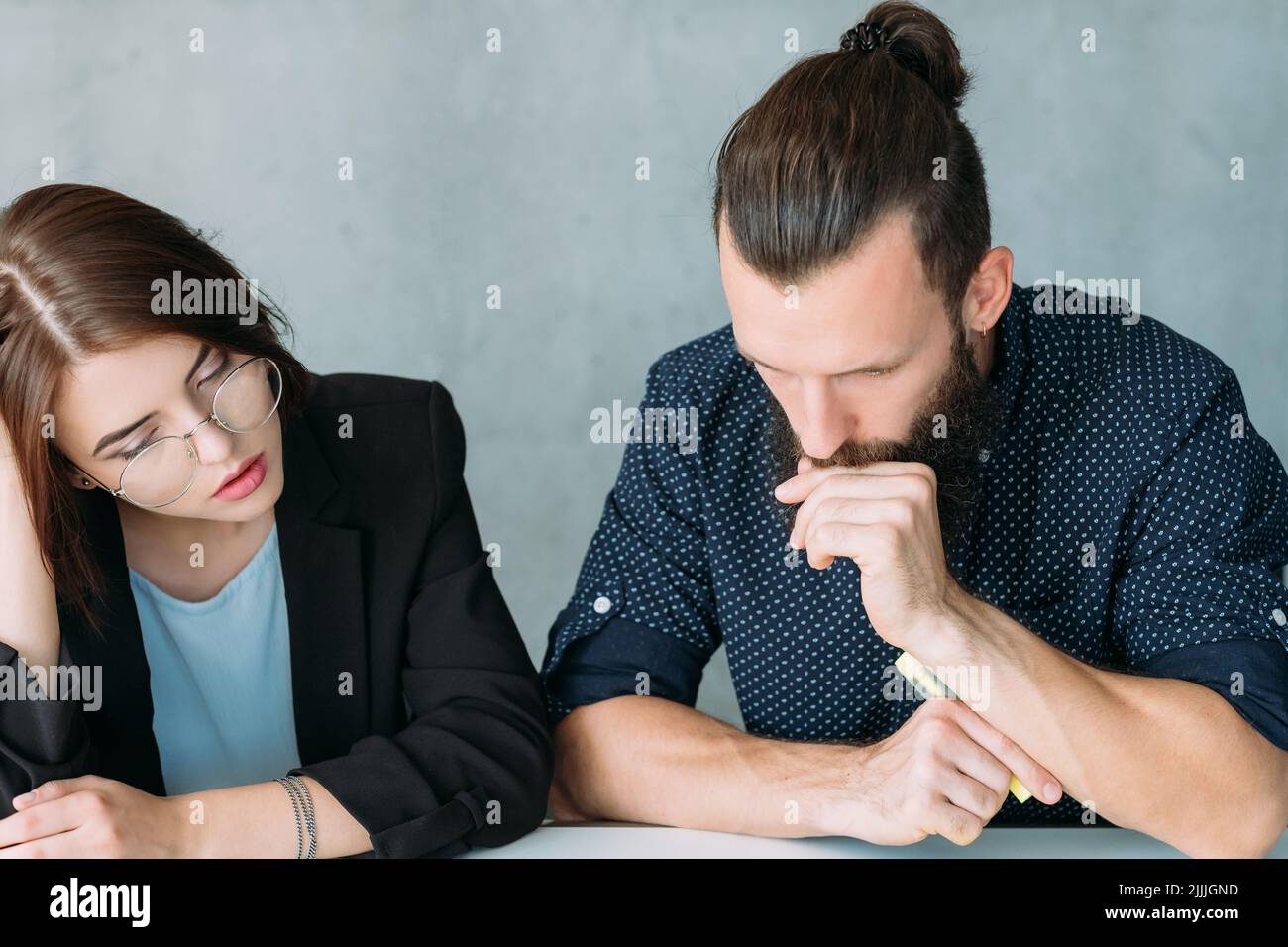 business meeting project strategy discussion Stock Photo - Alamy